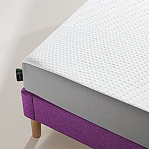 ZINUS 5 Inch Cooling Essential Foam Mattress / Affordable Mattress / Bed-in-a-Box / CertiPUR-US Certified, Twin, White