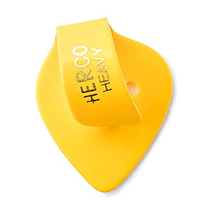 JIM DUNLOP HE113P Flat Thumbpicks, Heavy, 3/Player's Pack