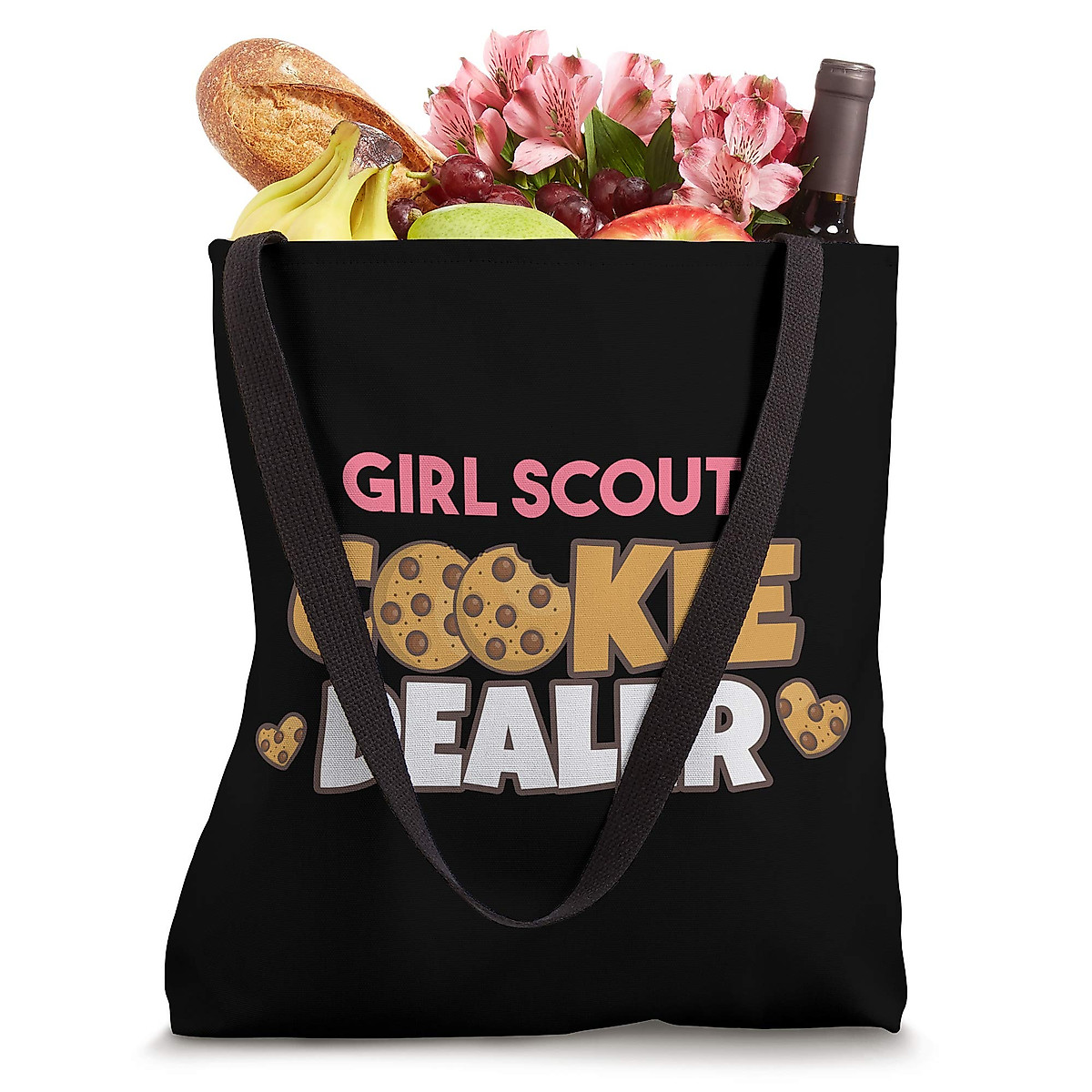 Cookie Seller Scouting Cookie Dealer Scout Tote Bag