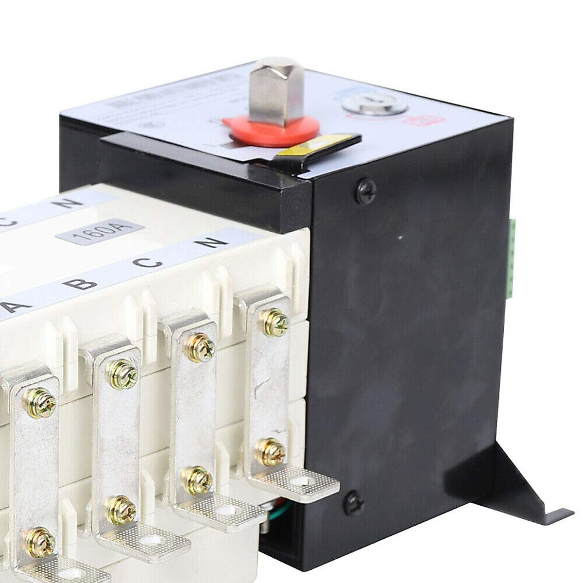 Automatic Transfer Switch Insulation Isolation Type Dual Power ATS Automatic Changeover Transfer Switch Voltage 500V Rated Current 160A 3C 37V-440V