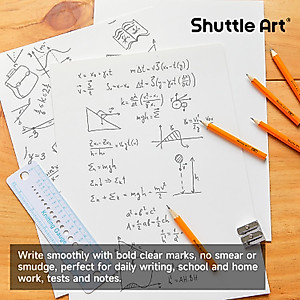 Shuttle Art 360 Pack #2 HB Golf Pencils, Wood-cased 3.5” Mini Pencils Bulk, Pre-sharpened Small Pencils for Kids Teachers Writing Marking Sketching, Classroom Essentials, Back to School Supplies