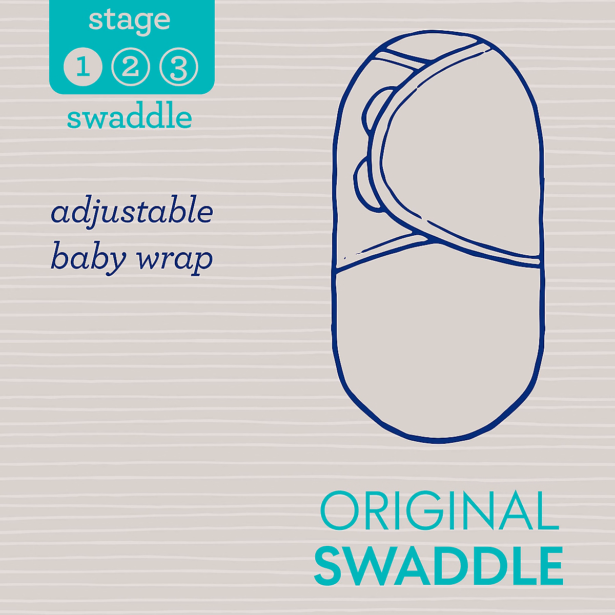 SwaddleMe Original Swaddle – Size Large, 3-6 Months, 3-Pack (Graphic Car)
