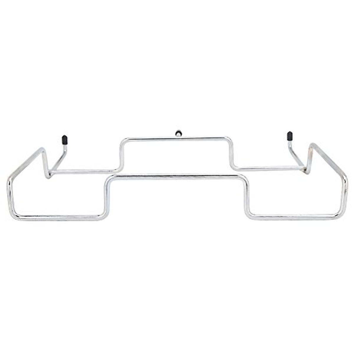 GOTOTOP Outdoor Trash Can Bracket,Metal Hanging Garbage Bags Plastic Holder Garbage Table Rack for Kitchen, Pantry, DormRoom, Camping, Hiking 13.6 x10.2 X 1.8