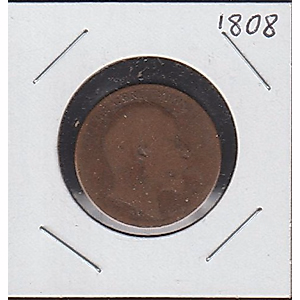 1808 UK Classic Head Right Penny POOR
