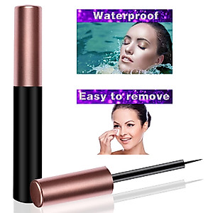 [3 Pack] Coiffure Extensions Magnetic Eyeliner, Black, Waterproof, Natural Looking, Smudge Proof Magnetic Eyelashes Eyeliner