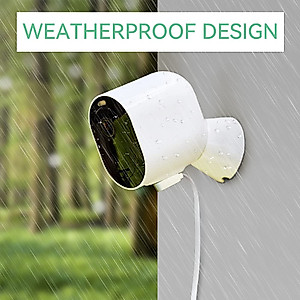 20FT Power Adapter and Magnetic Charging Cable for Arlo Pro 3/Pro 4/Pro 5S 2K/Ultra/Ultra 2 Camera,JJMASEE Weatherproof Outdoor Power Cord and Charger for Arlo(Not for Pro3 Floodlight/Pro2/Essential)