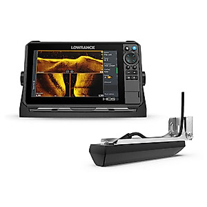 Lowrance HDS PRO 9 Inch Fish Finder/Chart Plotter with ActiveImaging 3-in-1 Transducer with Smartphone Integration, Black (Renewed)