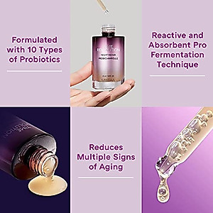 MISSHA Time Revolution Night Repair Probio Face Serum Ampoule (1.69 Fl Oz) -Intense Hydration, Probiotic Strength, Clear Complexion, Wrinkle Improvement, and Enhanced Elasticity