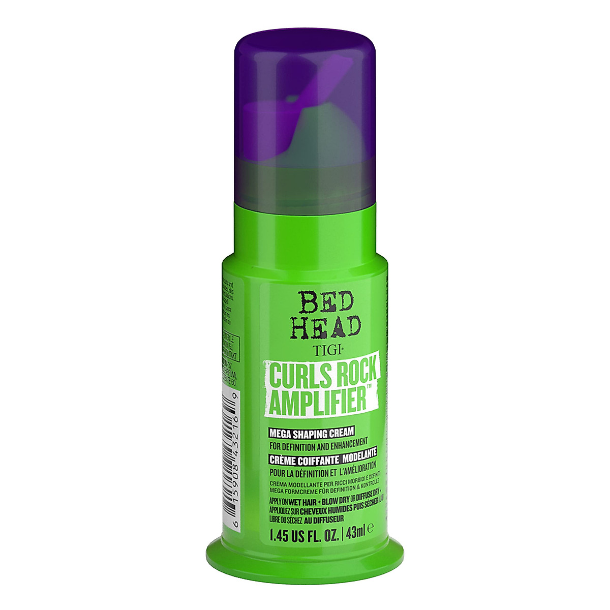 TIGI Bed Head Curls Rock Amplifier Curly Hair Cream Travel Size 1.45 fl oz