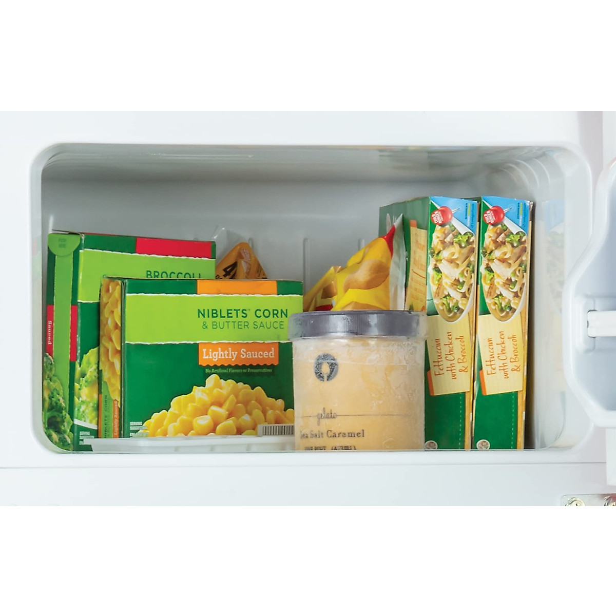 Igloo 3.2 Cu. Ft. Double Door Refrigerator with Freezer, Adjustable Temperature Control Down to 32 Degrees, Removable Glass Shelves, Perfect for Homes, Offices, Dorms, Apartments, Garages, Black