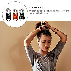 FRCOLOR 6pcs Plastic Banana Vertical Clip Lady Tools Hair Barrettes for Girls Hair Ponytail Extensions Flat Hair Accessories for Women Wedding Hair Grip Clips Banana Hair Comb Banana Clips