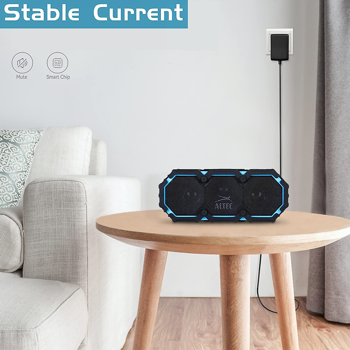 SLLEA 16V AC/DC Adapter Charger for Model IMW645 Bluetooth Speaker Power Supply Cord Cable PS Battery Charger