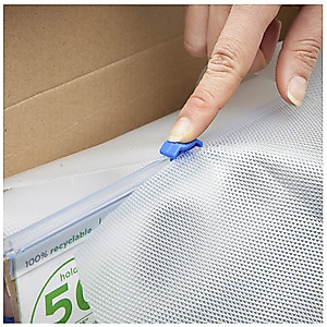 Mind Reader E-Z Board Disposable Plastic Cutting Board, 20 Square Feet, Easy Clean-Up and Convenient Use, Ideal for Camping, Hunting, Boating, and For People With Food Allergies, Clear