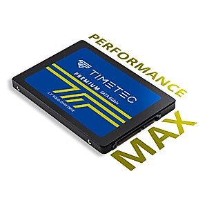 Timetec 1TB SSD 3D NAND QLC SATA III 6Gb/s 2.5 Inch 7mm (0.28") Read Speed Up to 550 MB/s SLC Cache Performance Boost Internal Solid State Drive for PC Computer Desktop and Laptop (1TB)