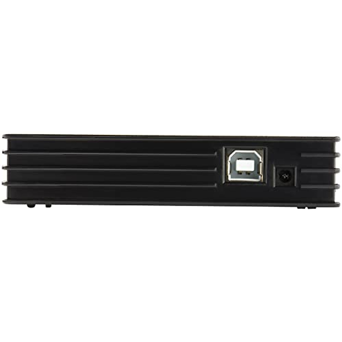 StarTech.com 4 Port Compact Black USB 2.0 Hub - Bus-powered or with Included Power Adapter - Portable Mac/PC laptop hub, TAA (ST4202USB)