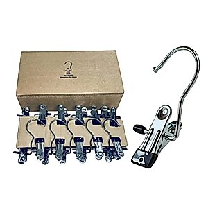 ikitraee Ikitraee 20 Packs Clip with Hook for Hanging Clothes,Durable