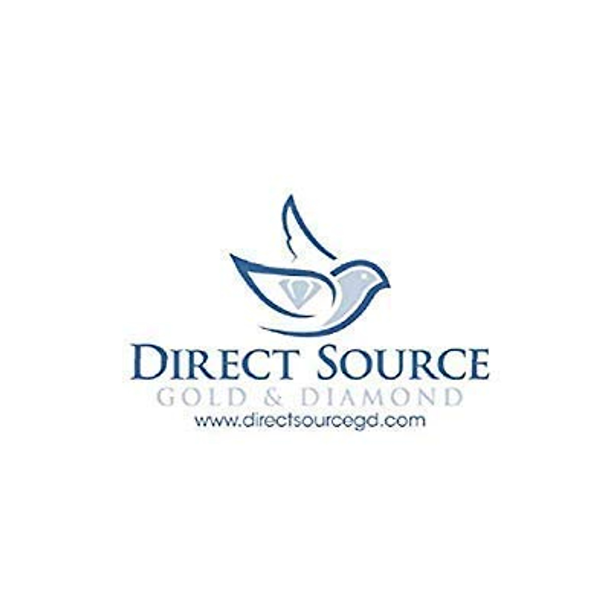 14k Yellow Gold Dog Tag Nugget Charm Pendant