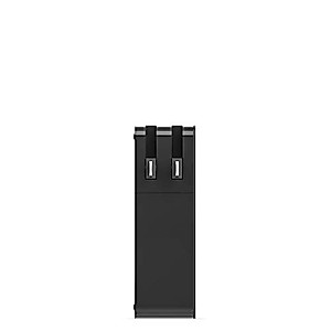 Mophie powerstation hub - Portable battery hub with foldable AC power prongs - Compatible with Qi-enabled devices, smartphones, tablets, and other USB devices - Black (401102474)