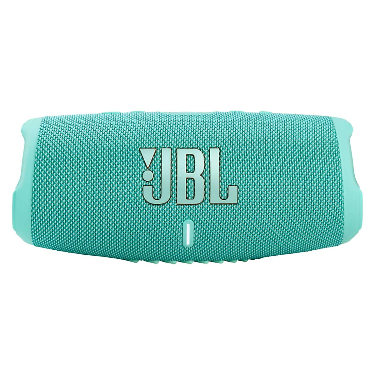 JBL Charge 5 Portable Waterproof Wireless Bluetooth Speaker Bundle with divvi! Protective Hardshell Case - Teal