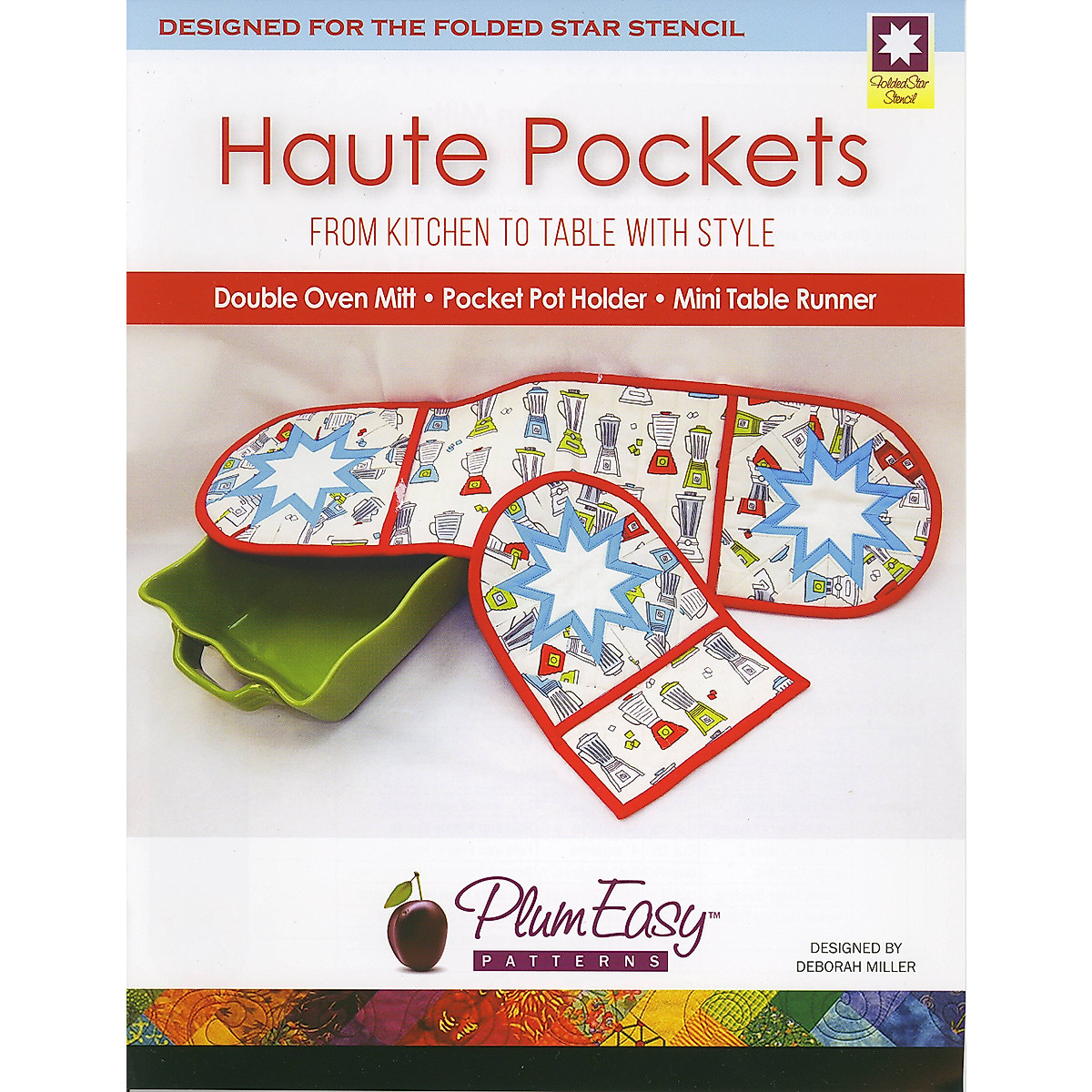 PlumEasy Patterns Haute Pockets Oven Mitt Ptrn