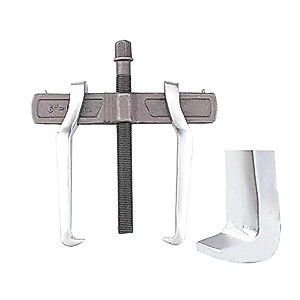 balikha Forging Two Jaw Gear Puller Sturdy Bearing Puller Removal Tool Adjustable Easily Install Machine Repair Tool Pump Pulley Remover Reversible, 6inch 150mm