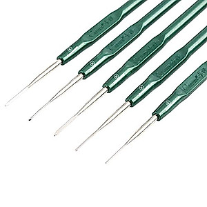 Keenso Terminal Tools, 5pcs/1 Set DIY Titanium Alloy Automotive Wire Harness Pin Removal Tool Plug Pin Removal Dismount Tool Kit