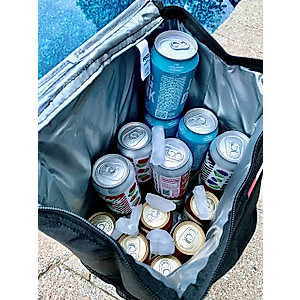 FOCO Cooler Backpack - Portable Soft Insulated Bag Holds 36 Cans - Show Your Team Spirit with Officially Licensed Fan Gear