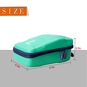 L LTGEM Storage Case for Mario Kart Live: Home Circuit -Luigi Set - Nintendo Switch Luigi Set Edition - Travel Protective Carrying Bag(Green)