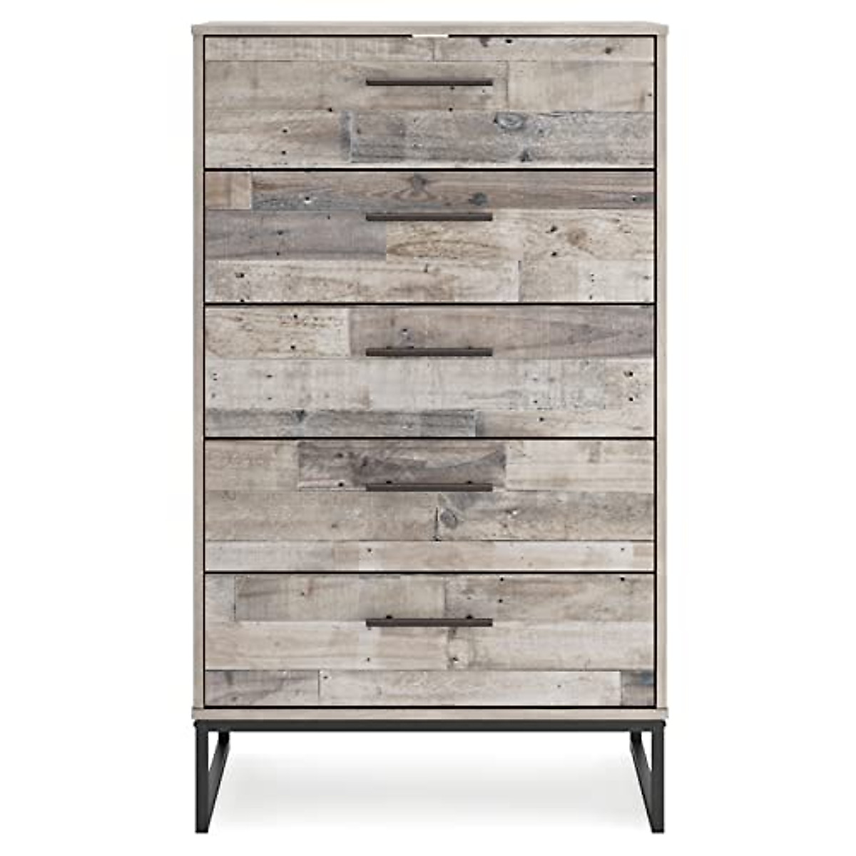 Signature Design by Ashley Neilsville 5 Drawer Chest, Light Brown