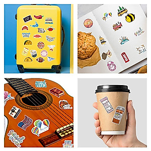 Bibonse Waterproof Vinyl Stickers for Kids Teens Home School Decor Water Bottle Computer Skateboard Walls Window and More (120PCS Vine Stickers)