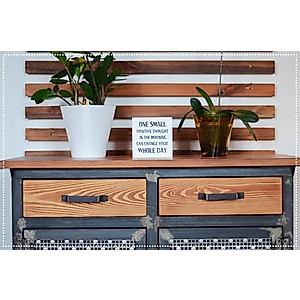 KAUZA Positive Thought Office Decor Inspirational Wall Art Plaques with Sayings Motivational Gifts