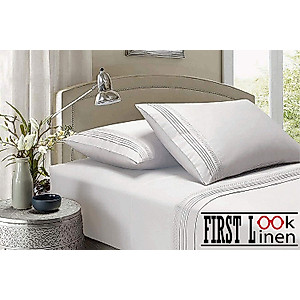 Excellent Soft 100% Egyptian Cotton Cot Size Camp Mattress Cover, Zips Around The Mattress (Sage Solid)