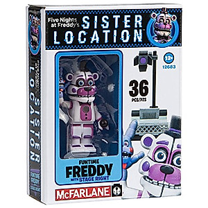 McFarlane Toys Five Nights at Freddy's Spotlight Stage Right Construction Building Kit