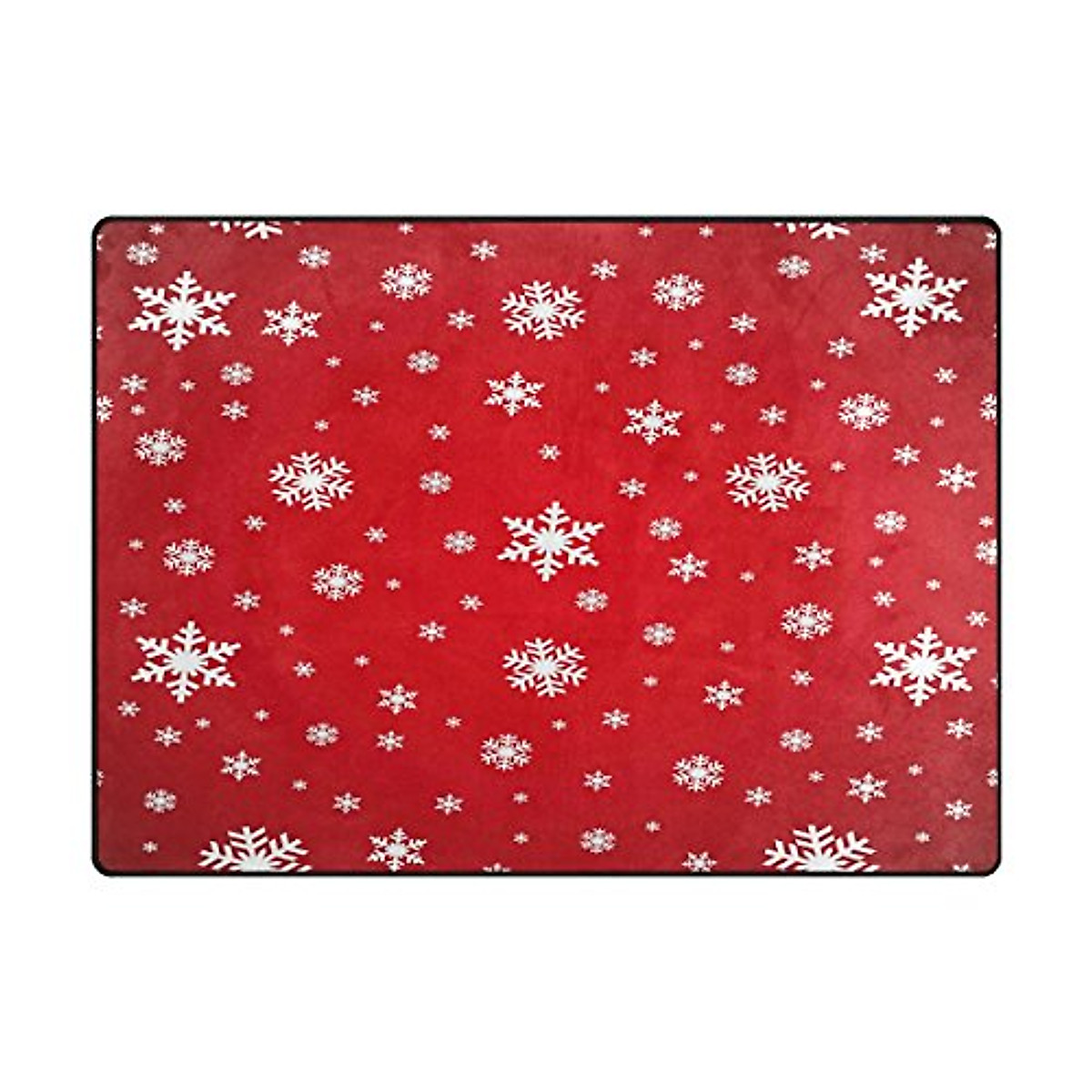 ALAZA Island in The Ocean and Palm Tree Starfish Painted on The Sand Area Rug Rugs Mat for Living Room Bedroom (Multi 10, 7'x5')