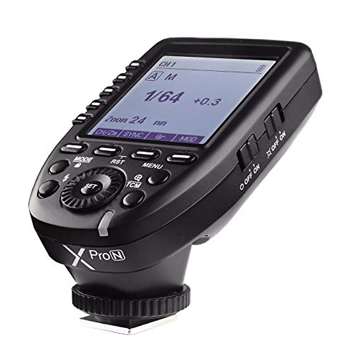 Godox XPro-N i-TTL 2.4G 1/8000s Wireless Flash Trigger Transmitter 16 Groups and 32 Channels for Nikon Hotshoe Camera Flash TT350N V350N TT685N V860 V850 AD200 AD400Pro AD600 Pro AD600