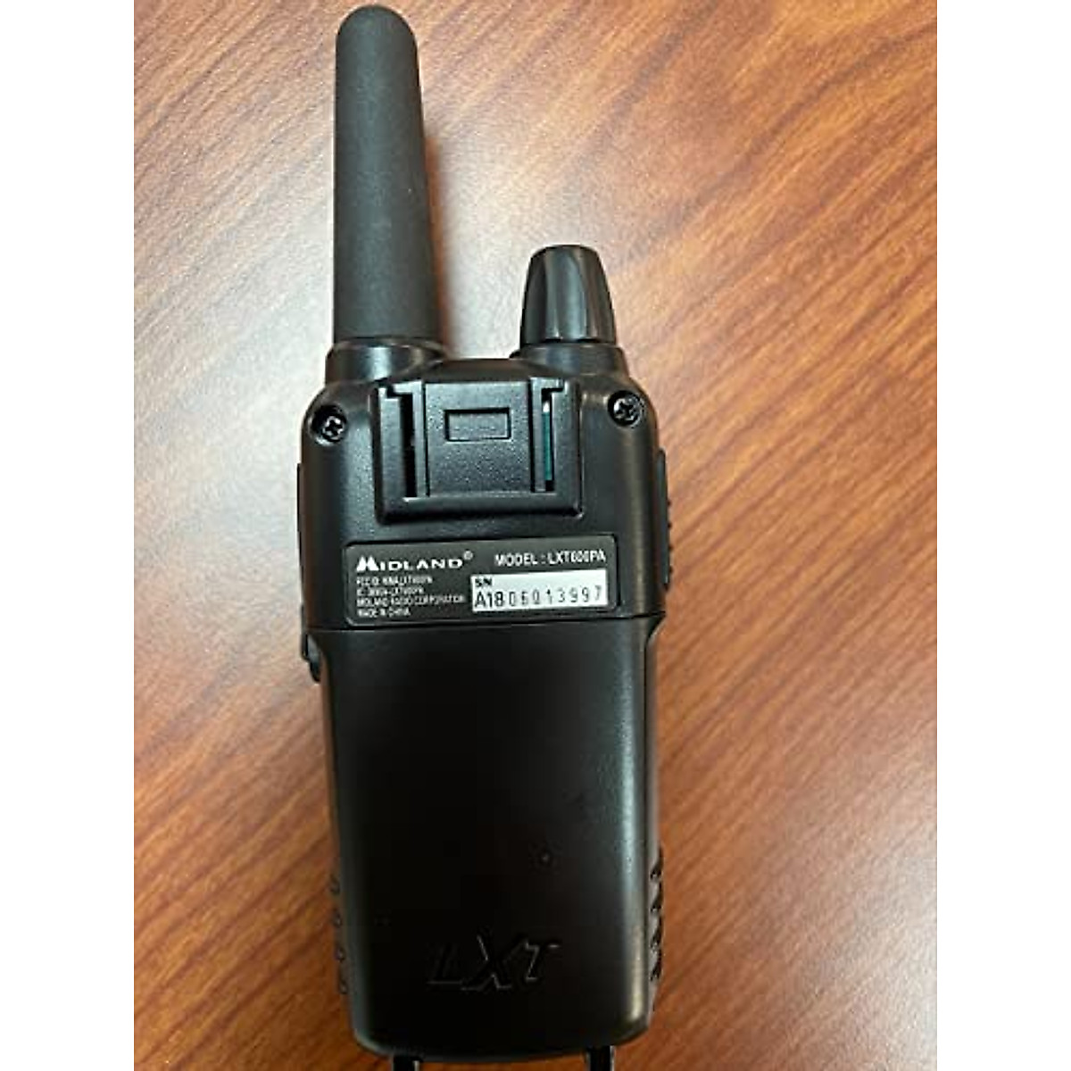 Midland - LXT600VP3, 36 Channel FRS Two-Way Radio - Up to 30 Mile Range Walkie Talkie, 121 Privacy Codes, NOAA Weather Scan + Alert (Pair Pack) (Black)