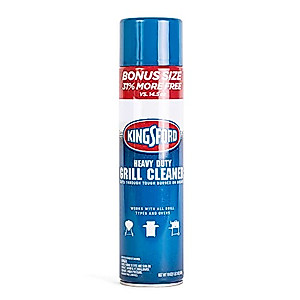 Kingsford Grill Cleaner Aerosol Spray 19oz | BBQ Grill Cleaning Accessories Aerosol Spray for Cleaning Barbeque Grills | Quick Clean 19oz Spray Aerosol for Barbecue Grills