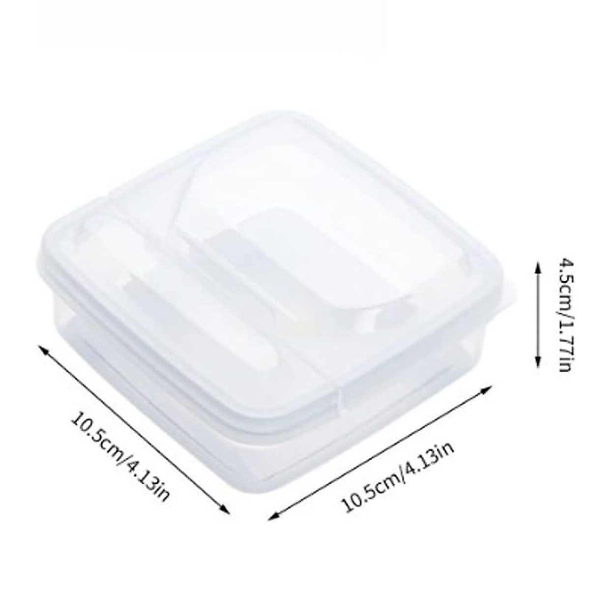 YAFIYGI Sliced Cheese Container for Fridge Clear Plastic Flip Lid Cheese Slice Storage Box Refrigerator Organizer for Food Grated Cheese Singles Convenient Holder Keeps Cheese Fresh Longer