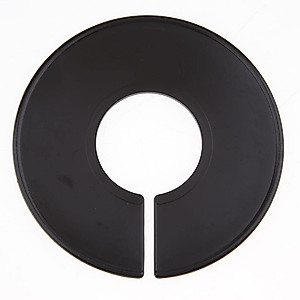 10Pack Clothing Rack Size Dividers Wardrobe Round Hangers Dividers, Black