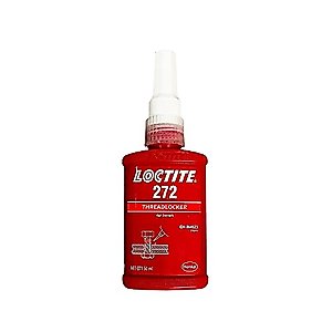 272™ Threadlocker, High Temp/High Strength - threadlocker 50 ml bottle 272 high temp