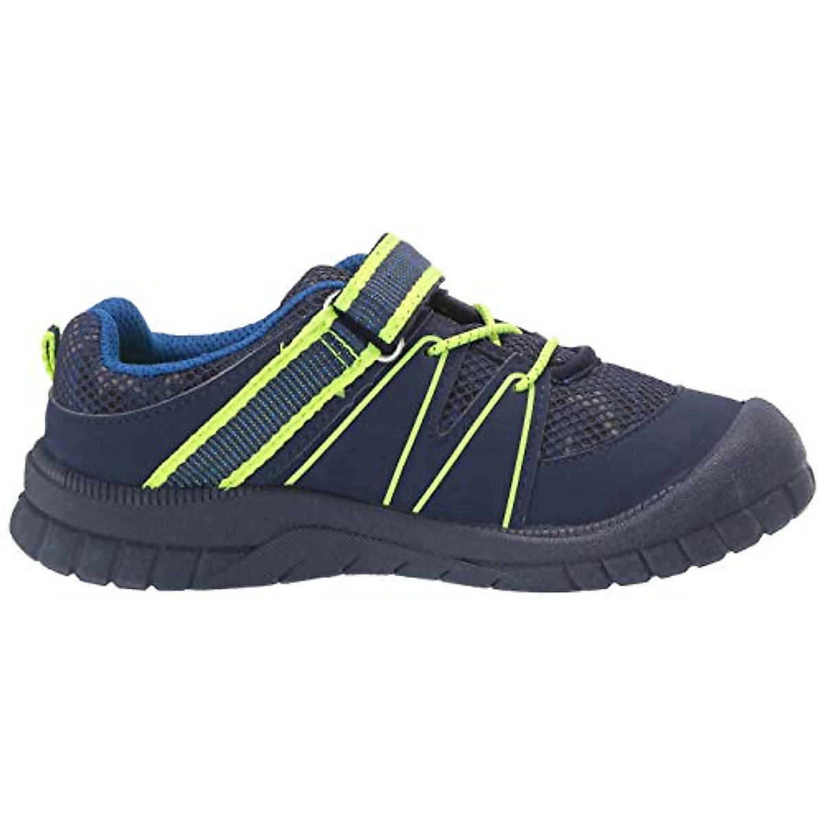 OshKosh B'Gosh Boy's Xavi Athletic Bumptoe Sneaker, Navy, 5 M US Toddler