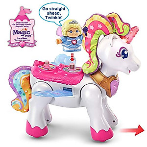 VTech Go! Go! Smart Friends Twinkle the Magical Unicorn (Frustration Free Packaging) , White