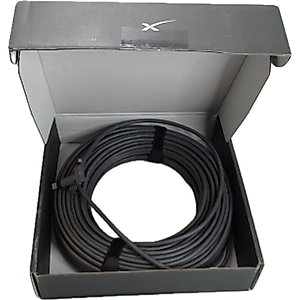 Starlink Rectangular Satellite V2 150 Ft Replacement Cable, Grey, Router