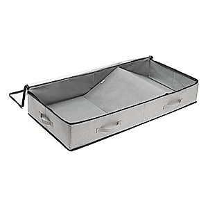 Extra Large Under Bed Storage With Hard Bottom, Hard Side Walls And Clear Top