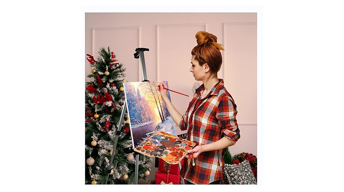 Adjustable Aluminum Artist Easel Stand for Painting & Display