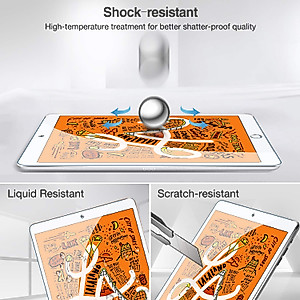 ProCase 2 Pack for 7.9” iPad Mini 5th / Mini 4th Screen Protector, Tempered Glass Film Guard for iPad Mini 5 2019 / iPad Mini 4 2016