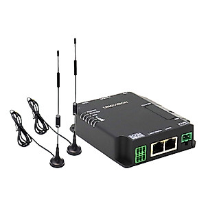 LINOVISION Rugged and Versatile Cellular Router & 4G DTU with RS485, Industrial 4G LTE WiFi Router with Dual SIM Cards Slot, Supports AT&T and T-Mobile