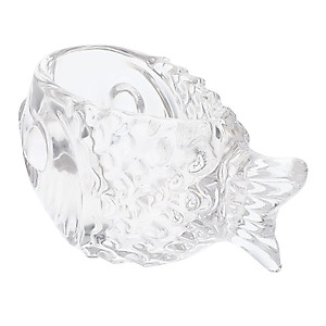 BESPORTBLE Vintage Decor Wedding Glasses Fish Shaped Cocktail Glass Drinkware Bar Goblet Martini Glasses Novelty Beverage Cup Wine Champagne Cups for Home Bar Party Old Fashioned Glass Wedding Decor