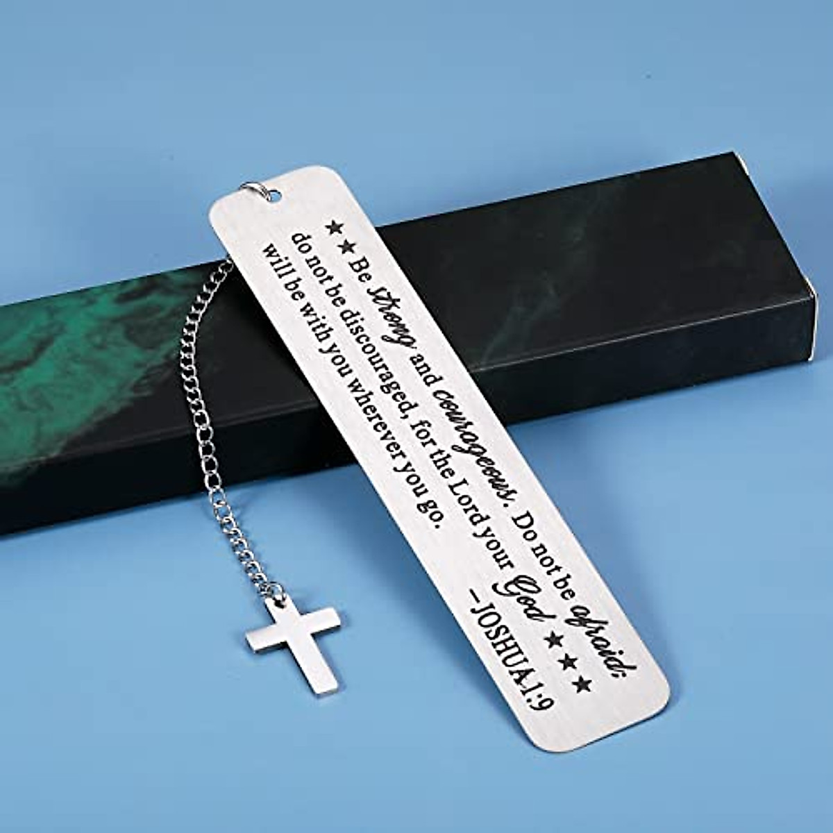 Christian Gifts for Women Inspirational Bookmark for Book Lovers Reader Valentines Day Gifts for Mom Kids Friends Boys Religious Gifts Pastor Appreciation Gifts Spiritual Gifts for Women Baptism Gifts