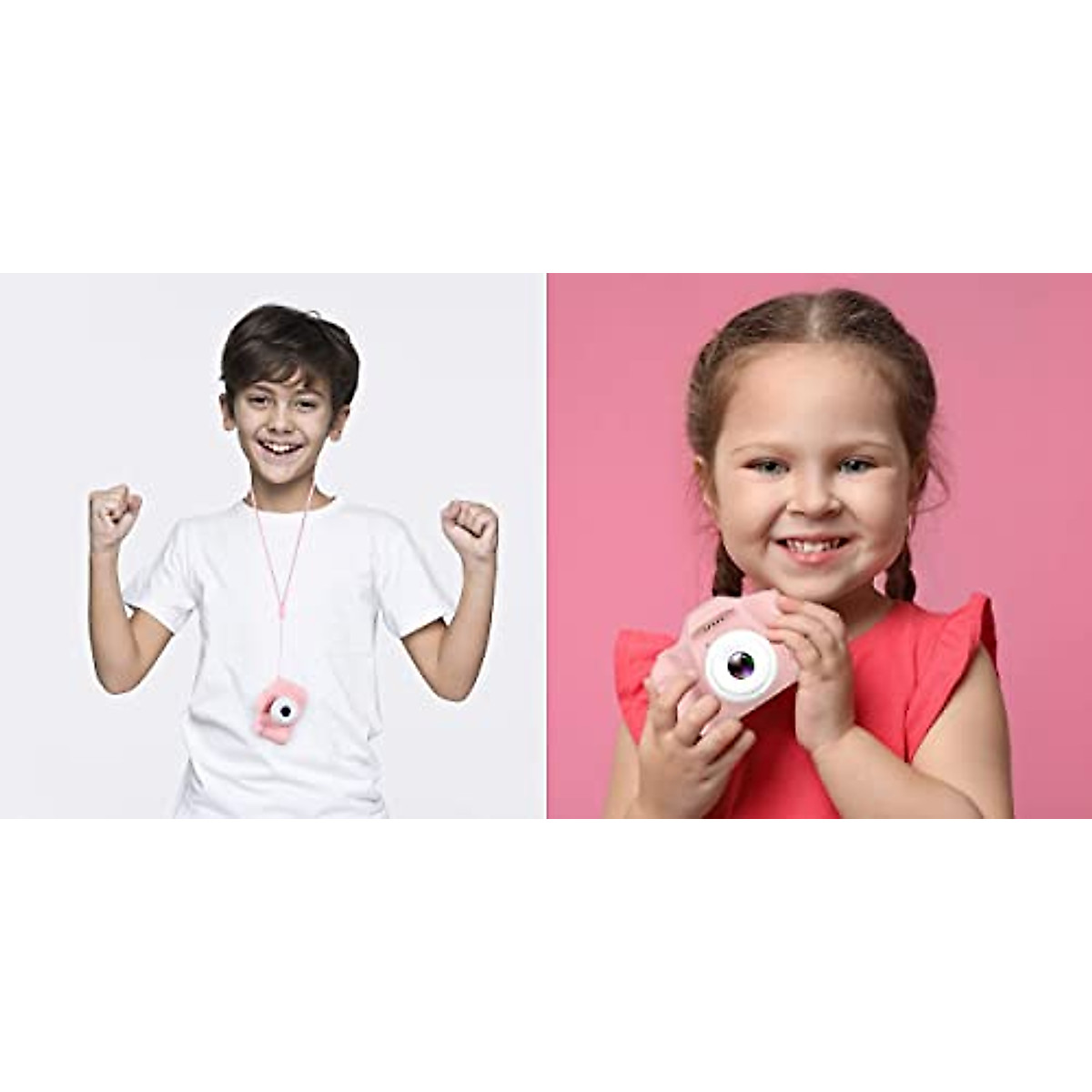 Dartwood Bundle - 3-Pack 1080p Digital Camera for Kids with 2.0” Color Display Screen & Micro-SD Card Slot 32GB SD Card Included